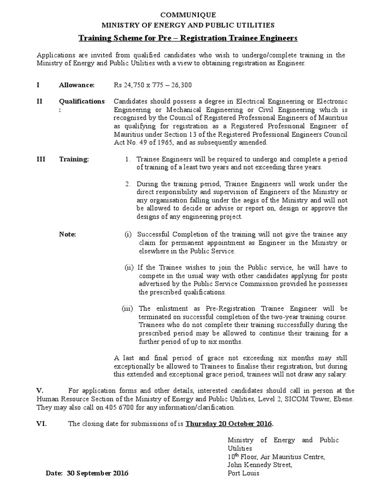 Training Scheme | Engineer | Engineering | Free 30-day Trial | Scribd