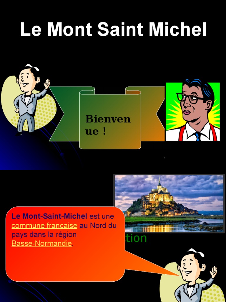 Powerpoint Franceza - The Final - Mount Saint Michael | PDF | Michel ...