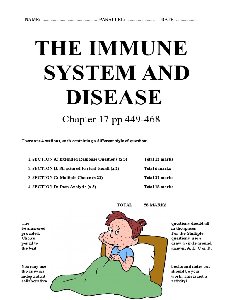 Questions Week 34 THE IMMUNE SYSTEM AND DISEASE | PDF | Immune System ...