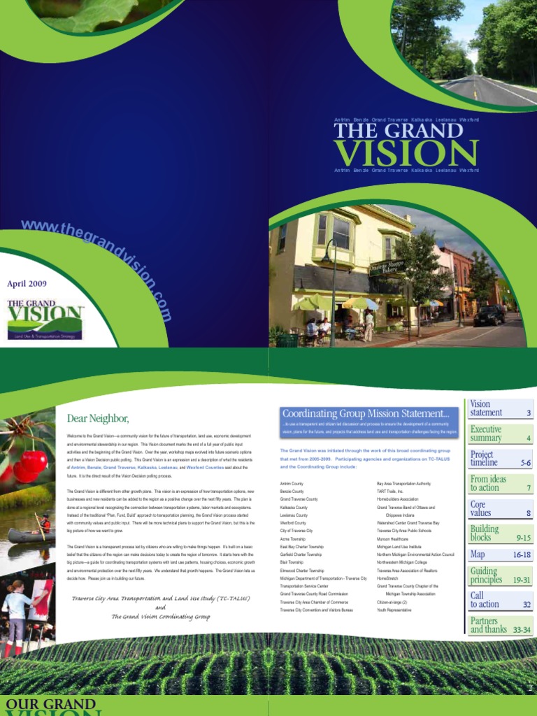 The Grand Vision | PDF | City | Michigan