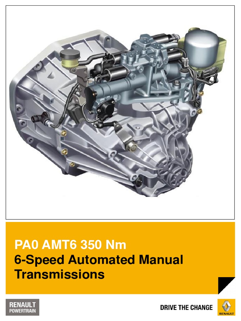 6-Speed Automated Manual Transmission PA0 | PDF | Manual Transmission ...