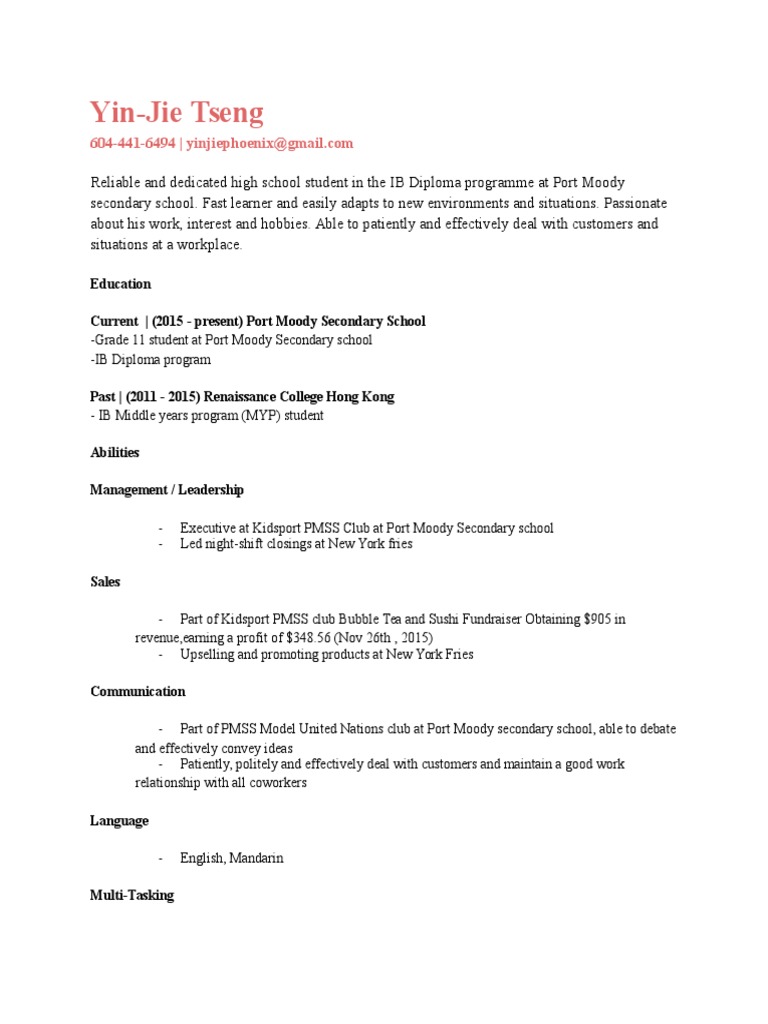 Generalresume | PDF | Career & Growth