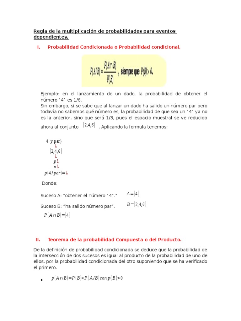 Complemento de Reglas de Probabilidad | PDF | Probabilidad ...