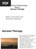 SVN Aerosol Treatment Protocol Guide | PDF | Breathing | Therapy