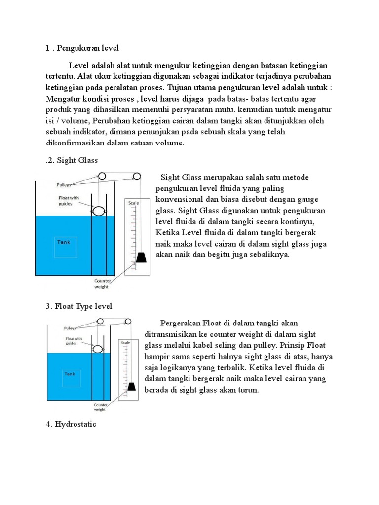 Pengukuran Level | PDF