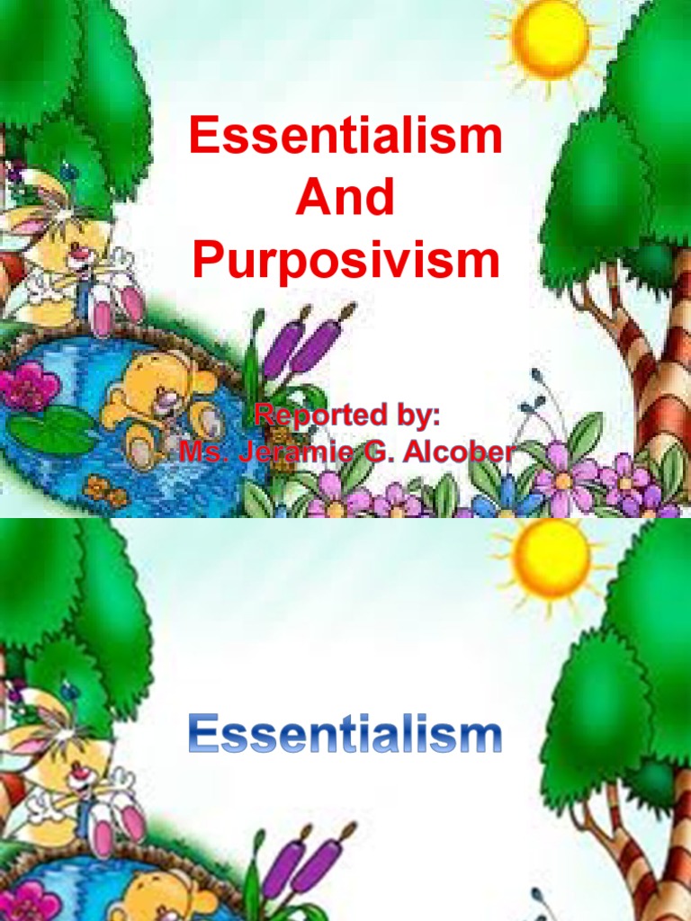 Essentialism and Purposivism | PDF | Cognition | Psychological Concepts