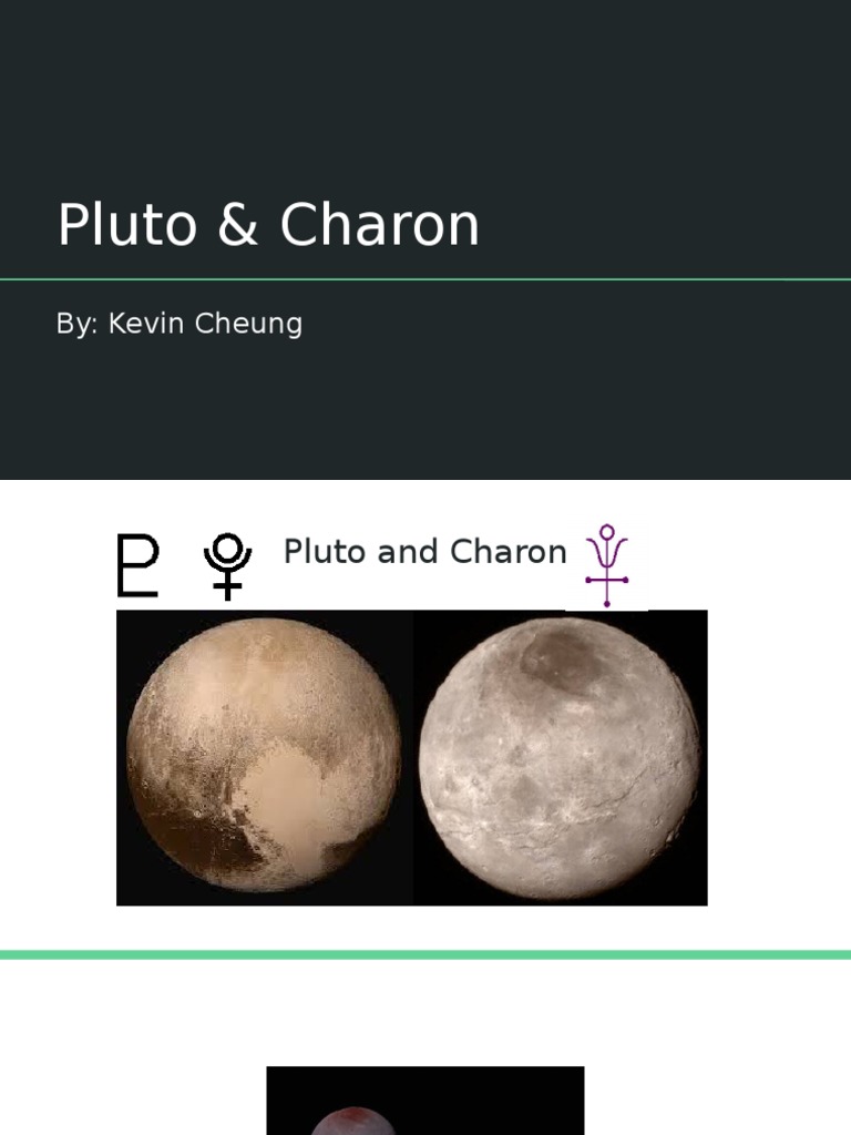 Pluto & Charon: By: Kevin Cheung | PDF | Pluto | Planetary Science
