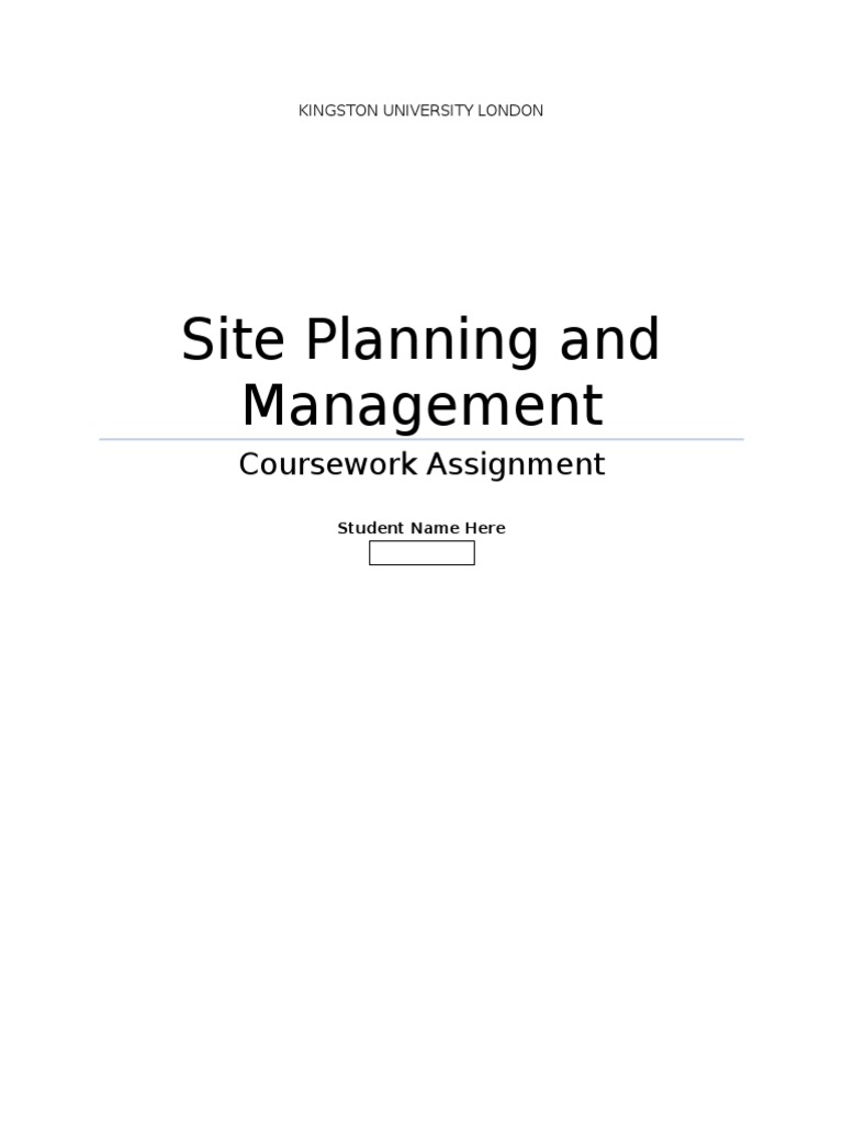 Site Planning and Management | PDF | Column | Concrete