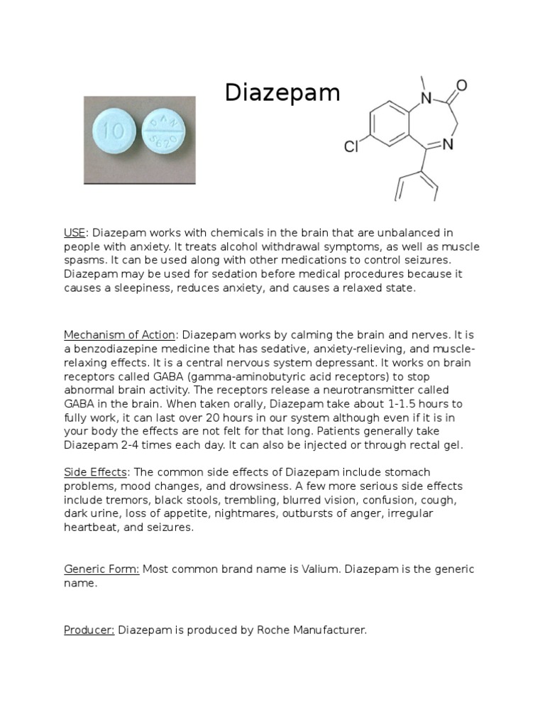 Diazepam | PDF