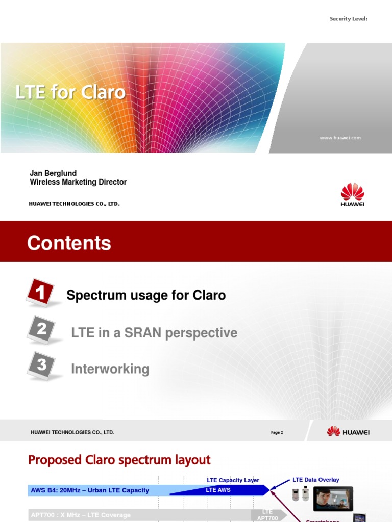 LTE Huawei PDF | PDF | Lte (Telecommunication) | Lte Advanced