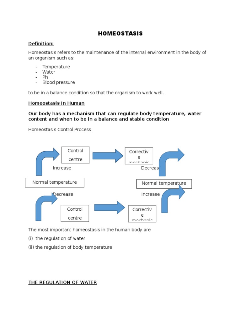 Homeostasis | PDF | Homeostasis | Thermoregulation