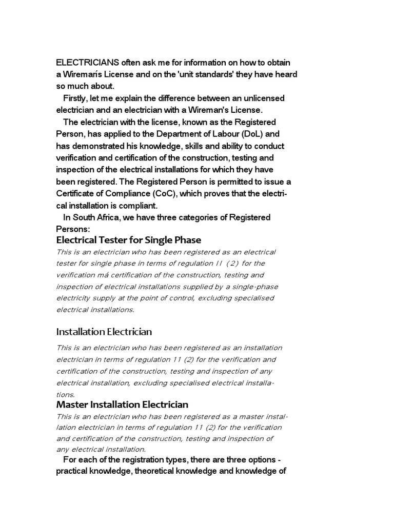 Wire Mans Guide 1 | PDF | Electrician | Electrical Wiring