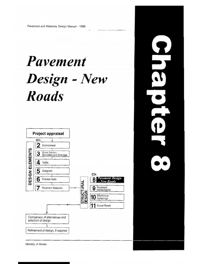Tanzania Pavement Materials Design Manual 1999 Chapter 8 - Pavement ...