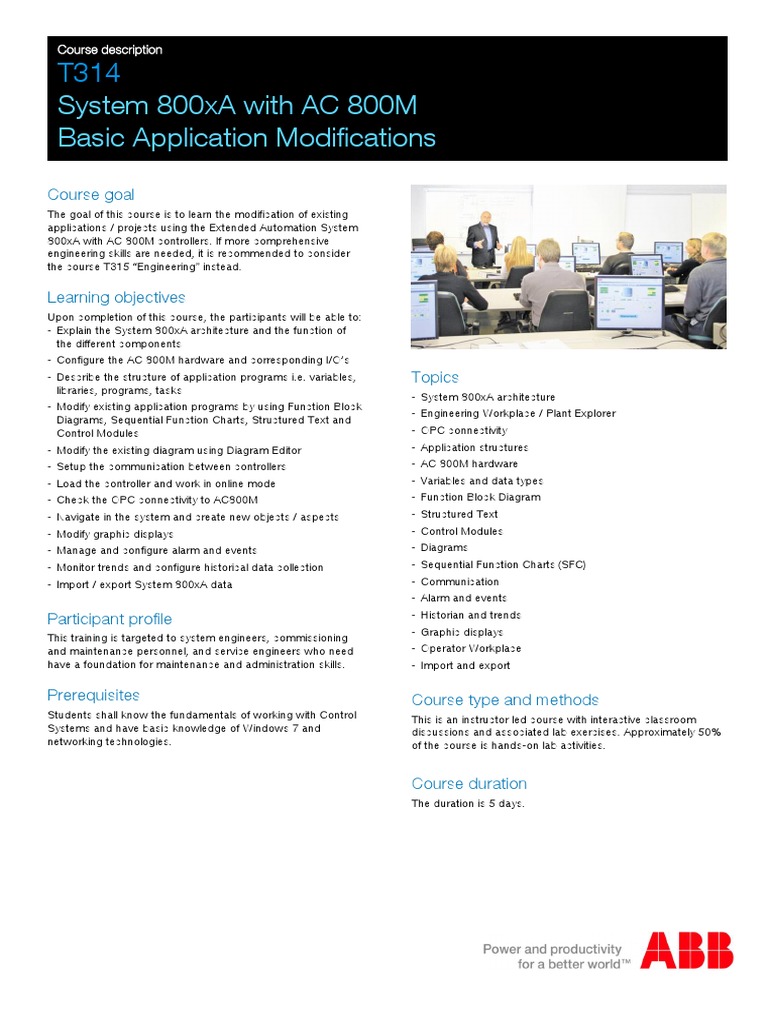 2PAA102417 F en System 800xa Course T314 - Basic Configuration | PDF | Library (Computing ...