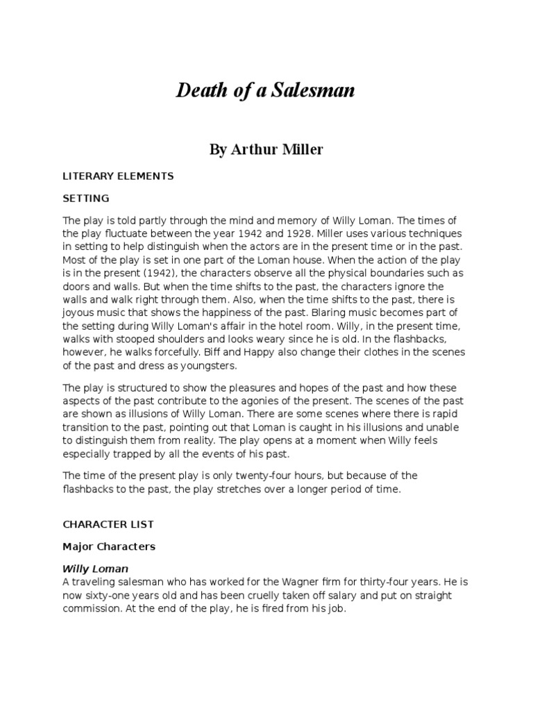 The Death of The Salesman | PDF