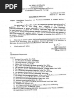 Employee Service Regularization Form | PDF