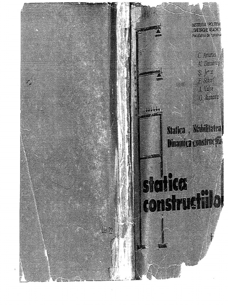 Carte Teme - STATICA-CONSTRUCTIILOR PDF | PDF