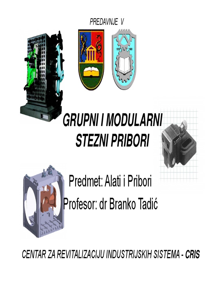 Grupni I Modularni Stezni Pribori | PDF