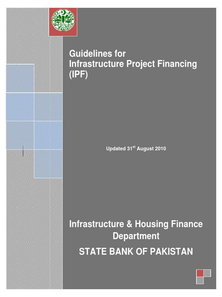 Guidelines For IPF PDF | PDF | Debt | Project Finance