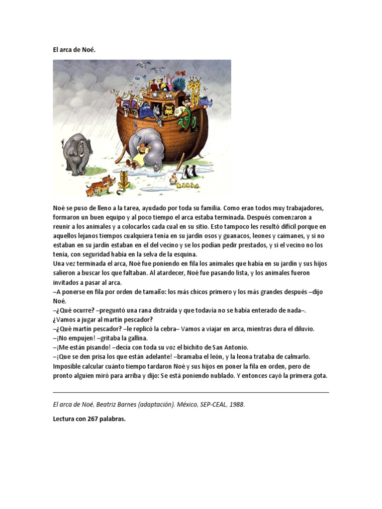 el arca de noe