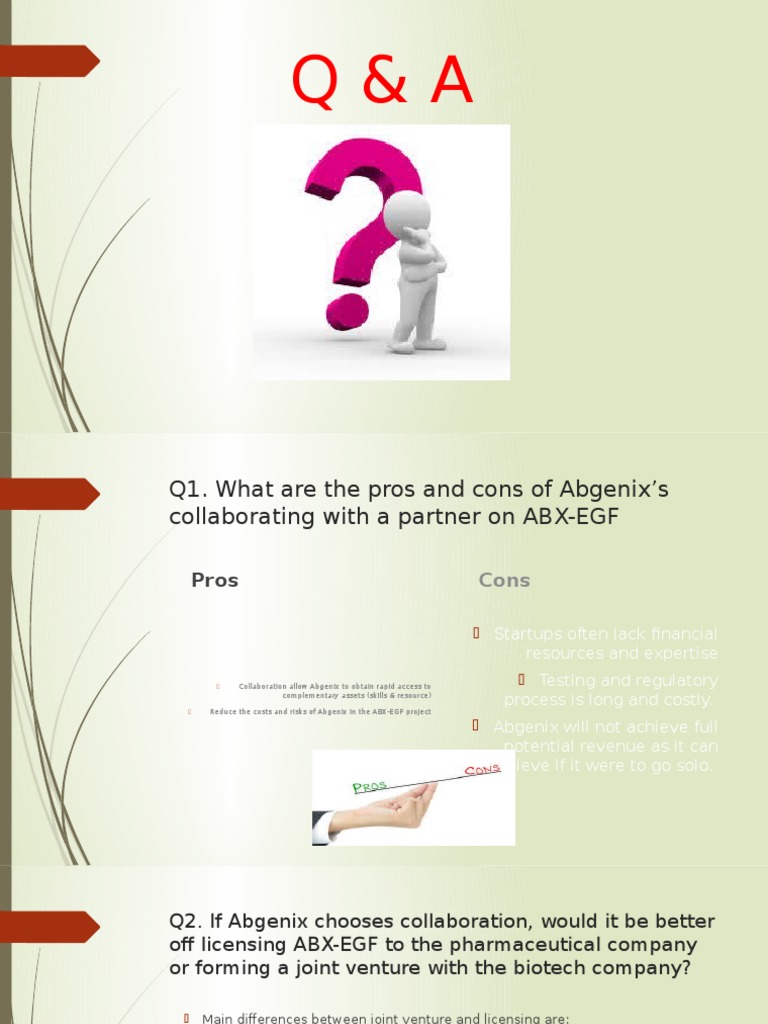 Abgenix | PDF | Joint Venture | Market (Economics)