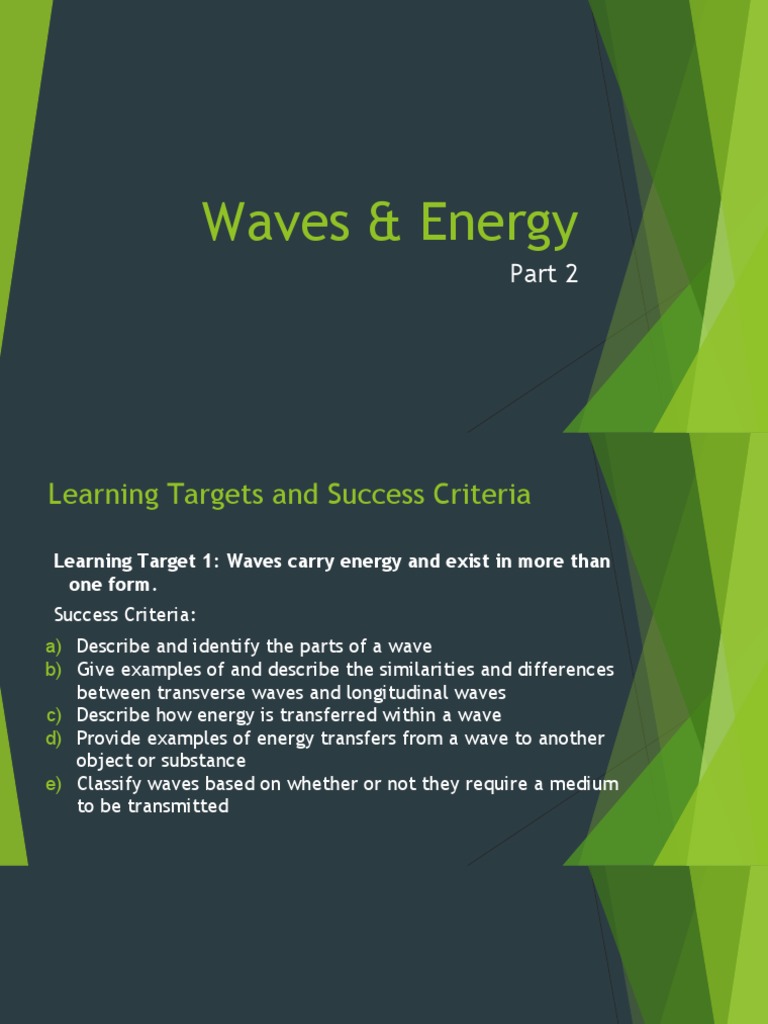 Waves Energy Part 2 | PDF | Waves | Electromagnetic Radiation