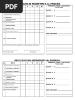 Cuadro Prim de 4 A 6to de 2024 | PDF | Plan de estudios | Educación primaria