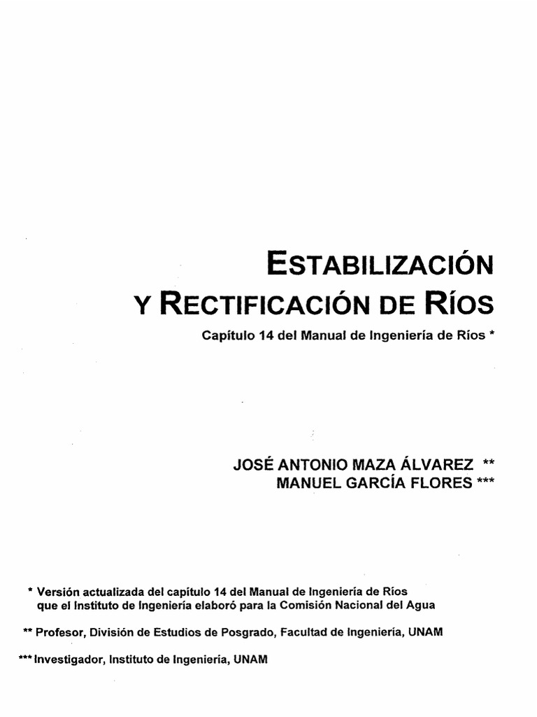 Manual Ing Rios Cap 14 PDF | PDF