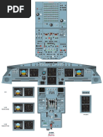 A320 Overhead Panel Overview | PDF | Aviation | Electronics