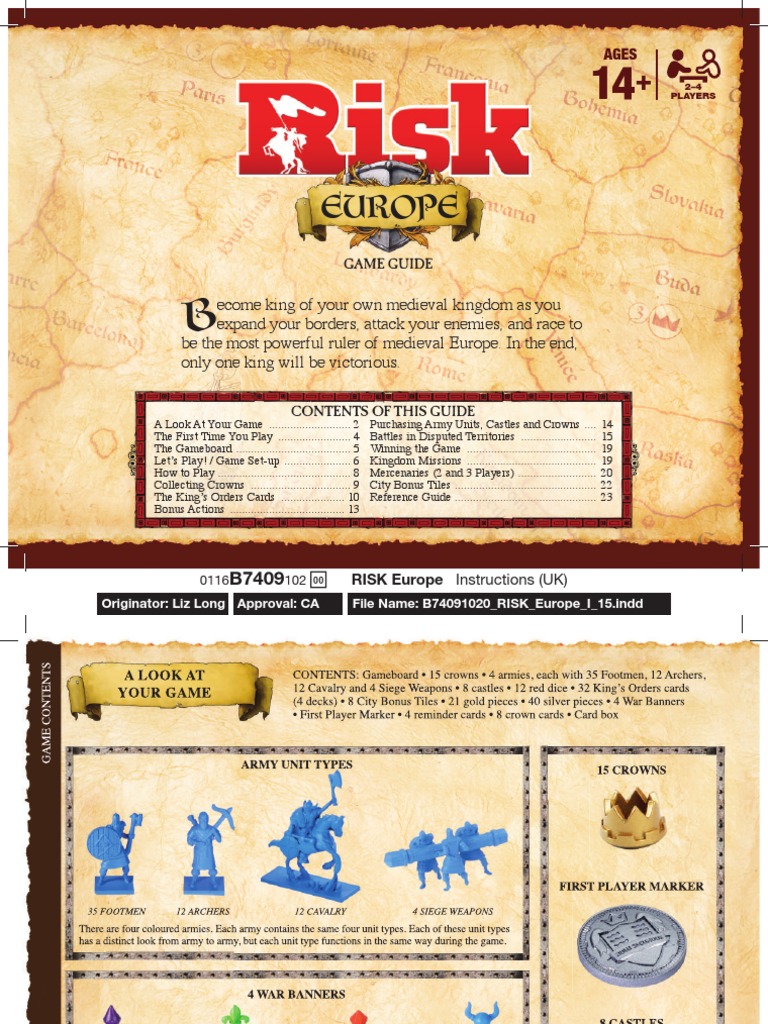 Reglas Risk | PDF