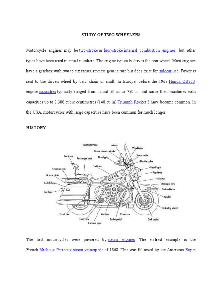 Two-Stroke Four-Stroke Internal Combustion Engines: Study of Two ...