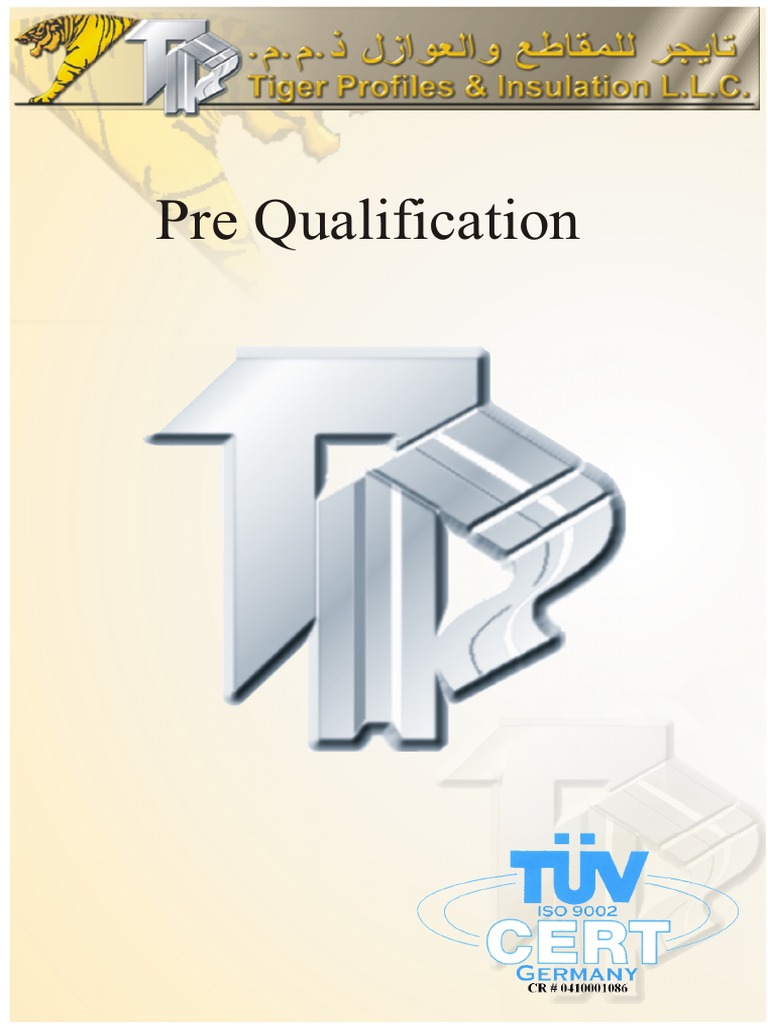 TPI Prequalification | PDF | Polyurethane | Building Engineering
