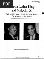 Malcolm X's Journey to Literacy | PDF | Malcolm X | Learning To Read