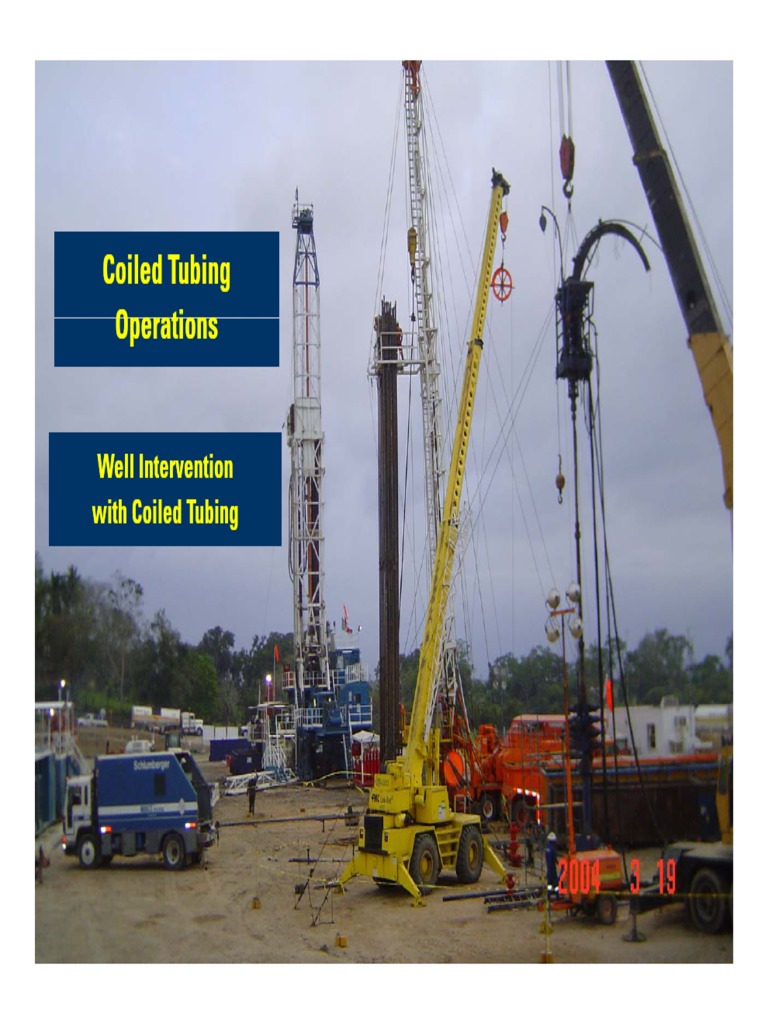Coiled Tubing Operation.pdf | Oil Well | Pipe (Fluid Conveyance)