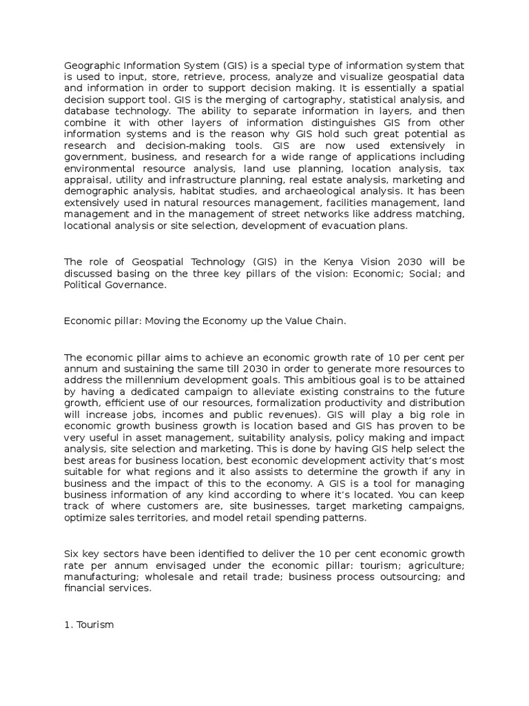 The Roles of GIS | PDF | Geographic Information System | Geomatics