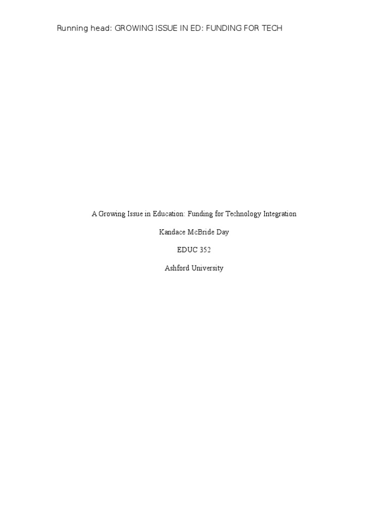 A Growing Issue in Education | PDF | Educational Technology | Science ...