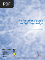 CIBSE Light Levels Guidelines | PDF