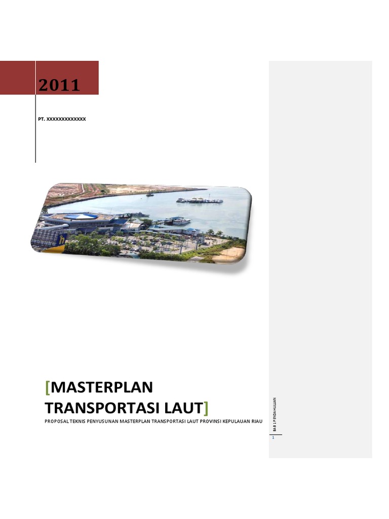 Ustek Master Plan Transportasi Laut Kepri PDF | PDF