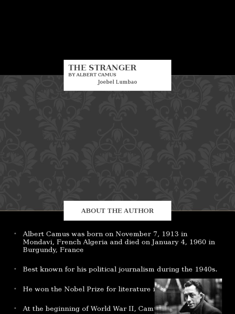 The Stranger | PDF