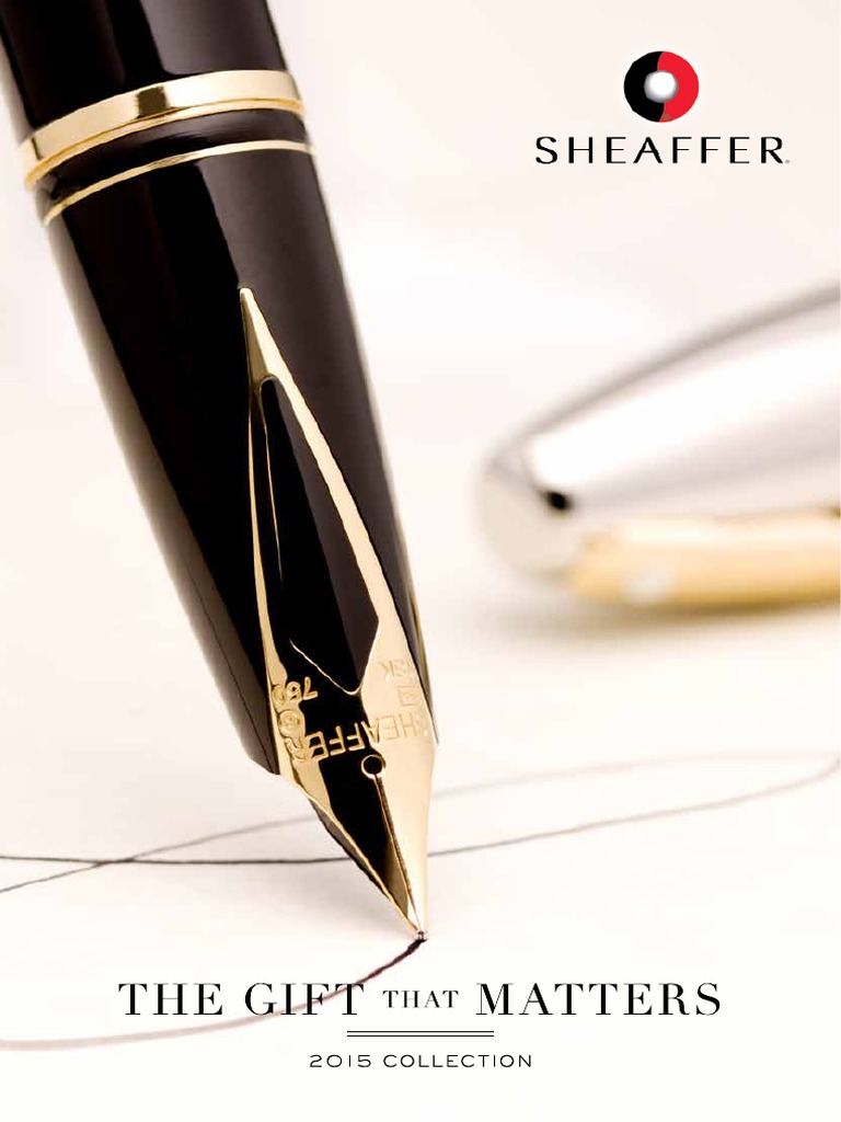 Sheaffer Catalogue | PDF | Materiales artisticos | Papelería