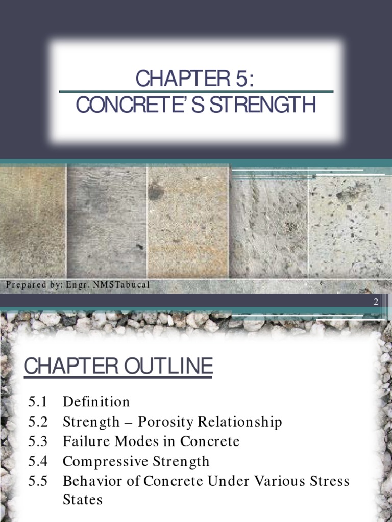 Lecture 5 - Concrete Strength PDF | PDF