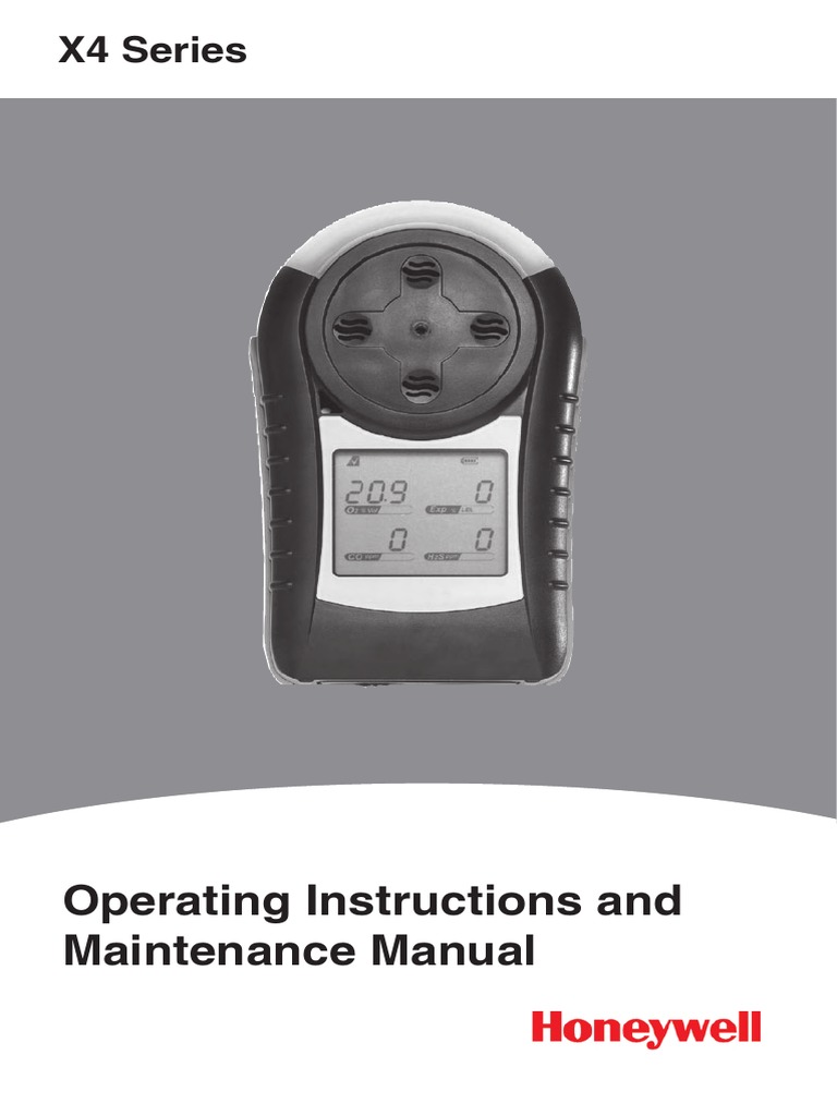 Lumidor Minimax X4 Gas Detector Manual Secure Digital Battery Electricity