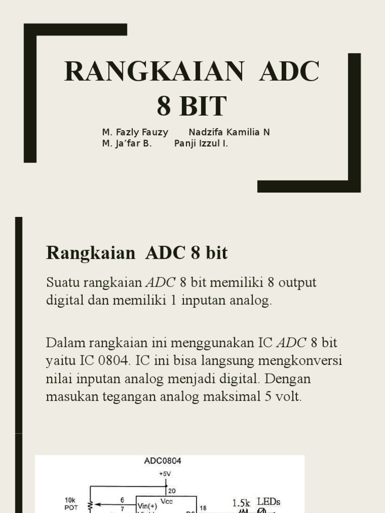 Adc 8 Bit | PDF