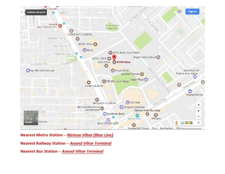 Interview Location Map | PDF
