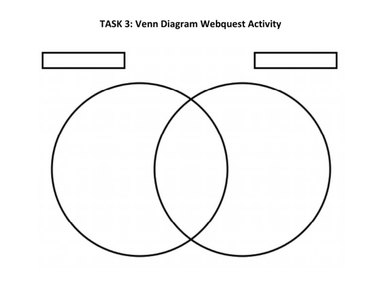 Venn Diagram Task | PDF