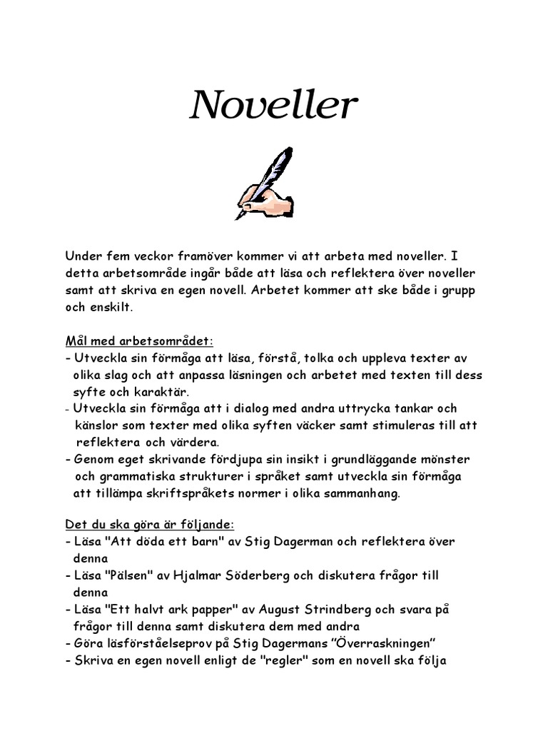 Noveller | PDF