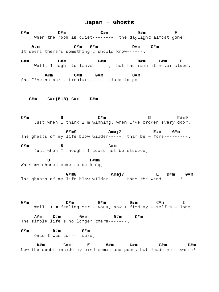 Ghosts | PDF | Home & Garden