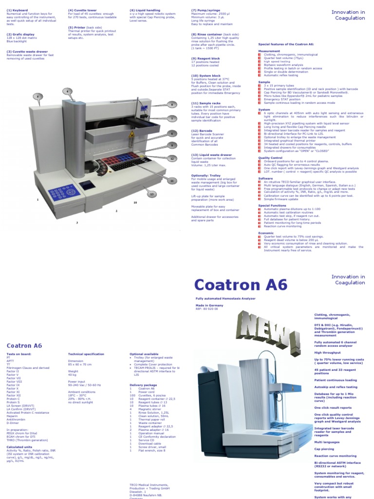 Coatron A6 | Download Free PDF | Barcode | Databases