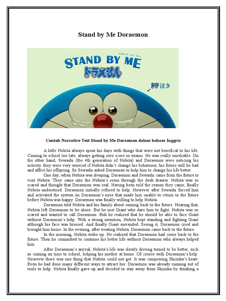 Stand by Me Doraemon | PDF
