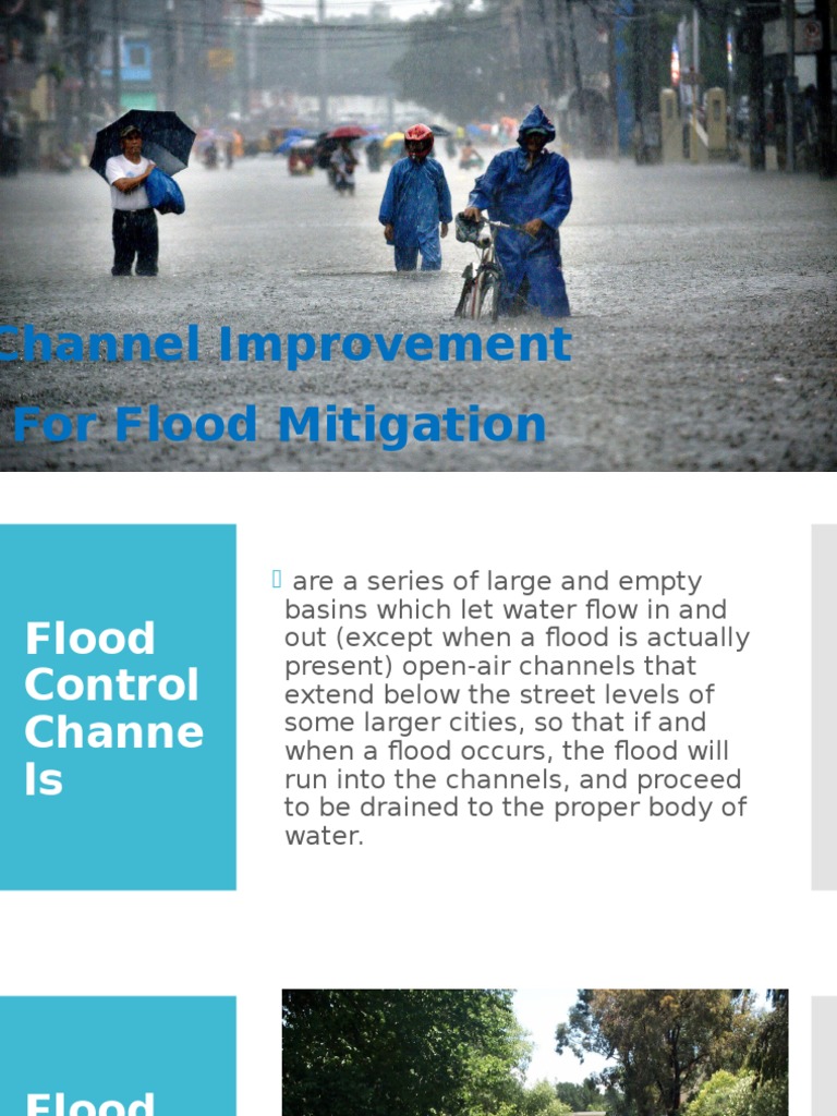 Channel Improvements | PDF | Flood | River